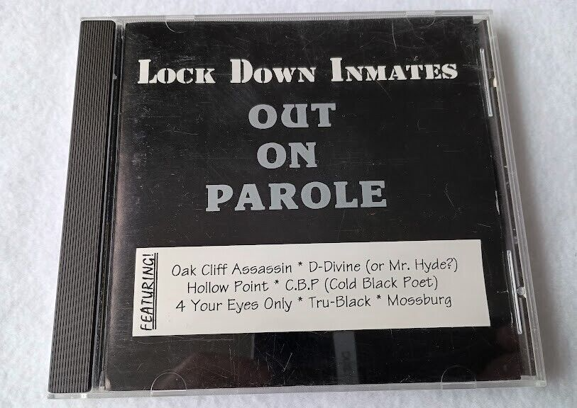Lock Down Inmates Out On Parole CD ULTRA RARE Hip Hop Gangsta Thug ...