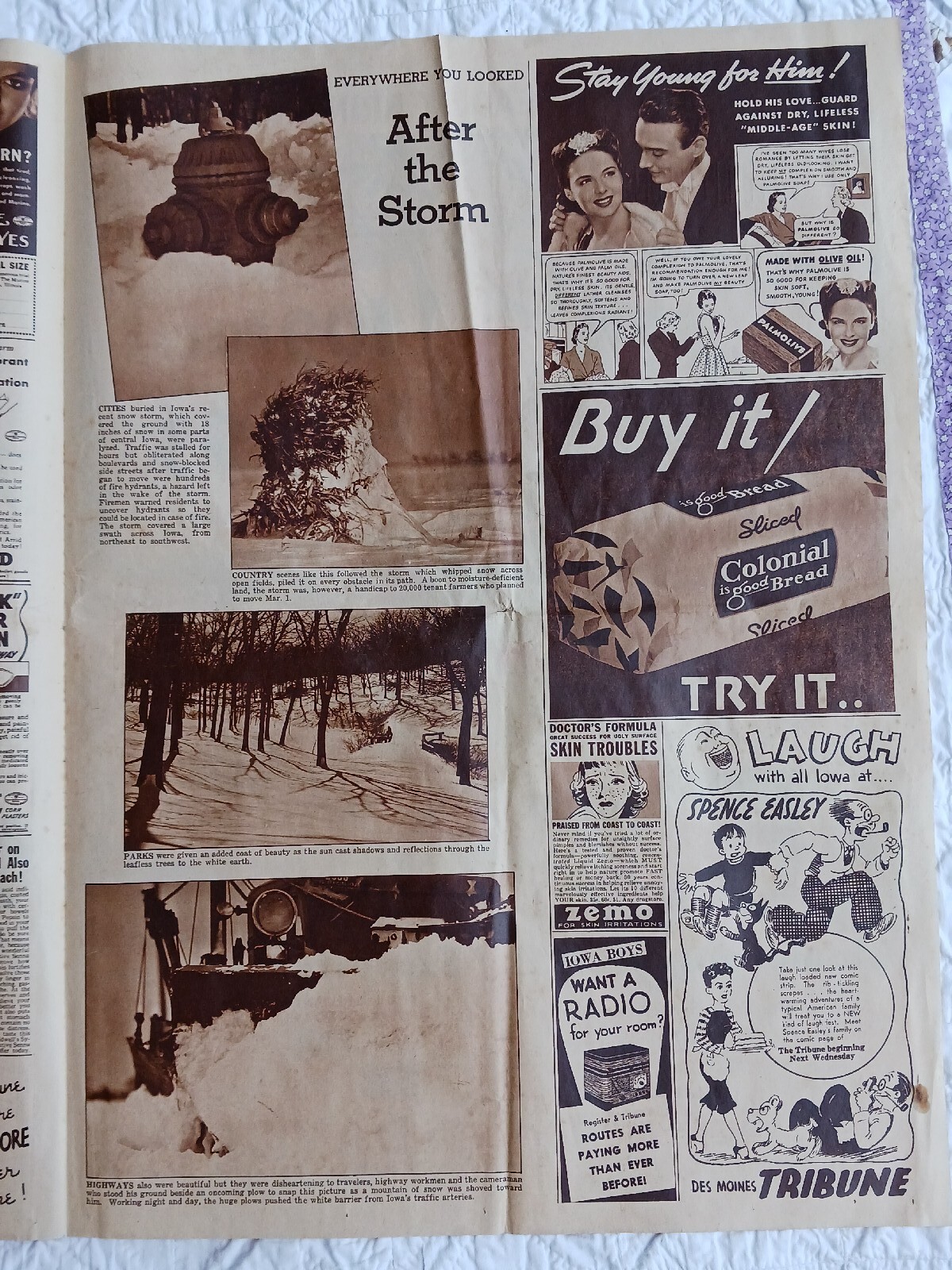 RARE Original 1939 Fiesta Ensemble Full Newspaper Ad Ephemera ...