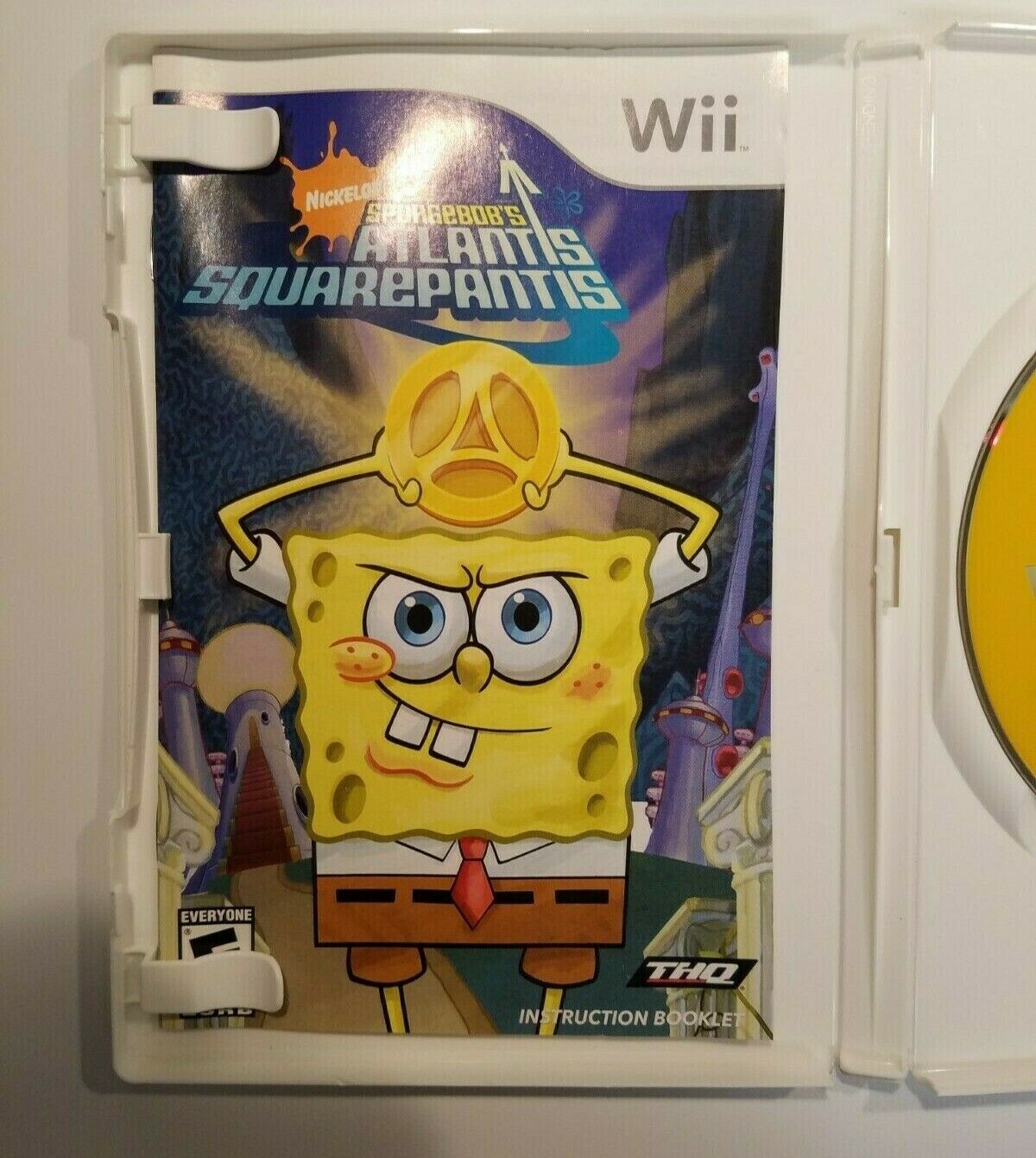 SpongeBob's Atlantis SquarePantis (Nintendo Wii, 2007)***CIB ...