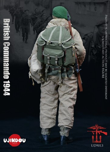 UJINDOU 1/6 UD9013 British Commando 1944 WWII Soldier Action Figure ...