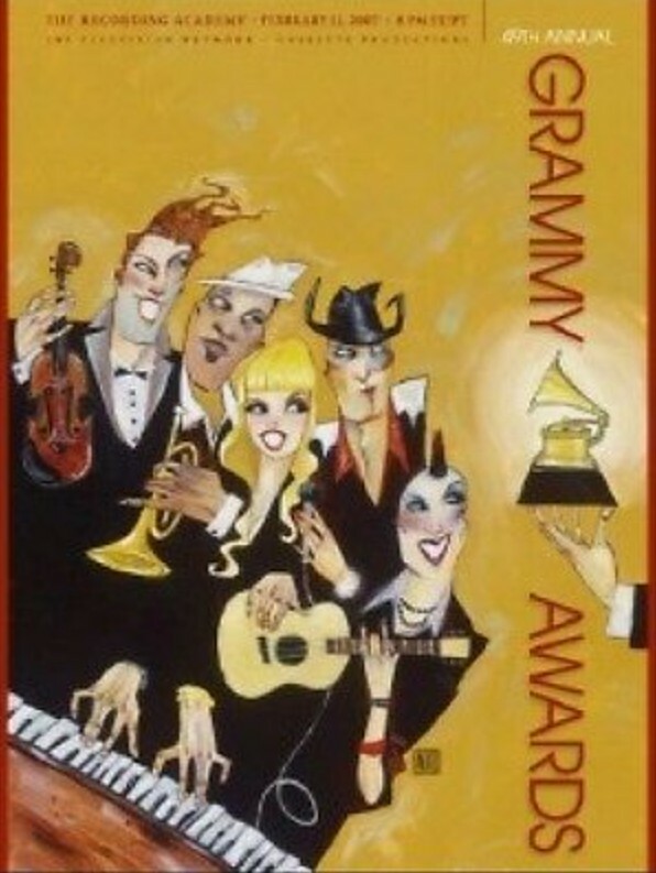 Vintage 49th Annual Grammy Awards Poster | eBay