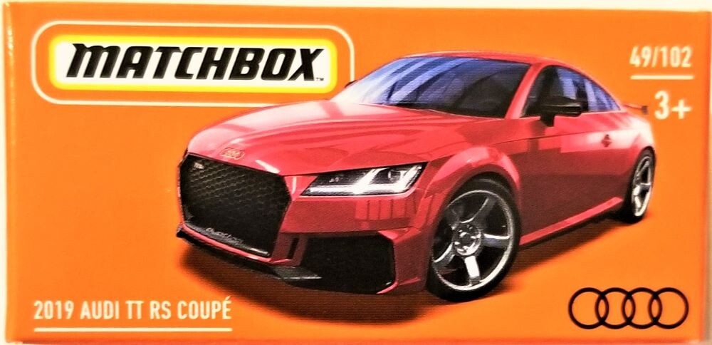Matchbox - 2022 Power Grabs 2019 Audi TT RS Coupe 49/102 (BBHFV17) | eBay