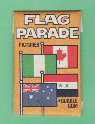 Dandy Gum Flag Parade Unopened Orange Pack Nrmnt+ Box Fresh READ | eBay