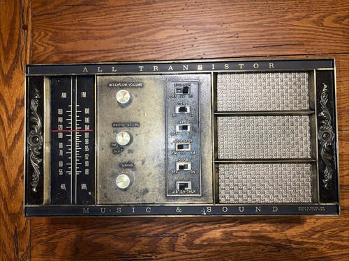 Music and sound Vintage Radio Intercom Wall Unit MCM | eBay