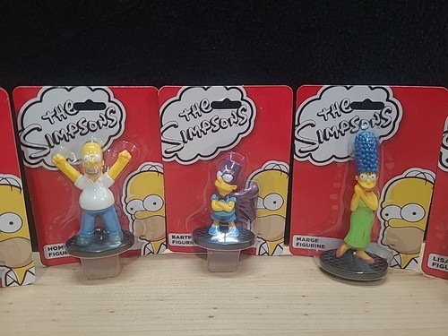 The Simpsons Monogram Figures Set of 7 2014 New Bartman, Mr. Burns ...