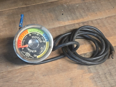 vintage Stewart Warner Motor Minder De Lux Custom Model 419226 W Hose ...