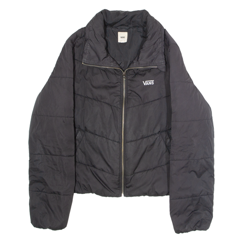VANS Womens Puffer Jacket Black S | eBay