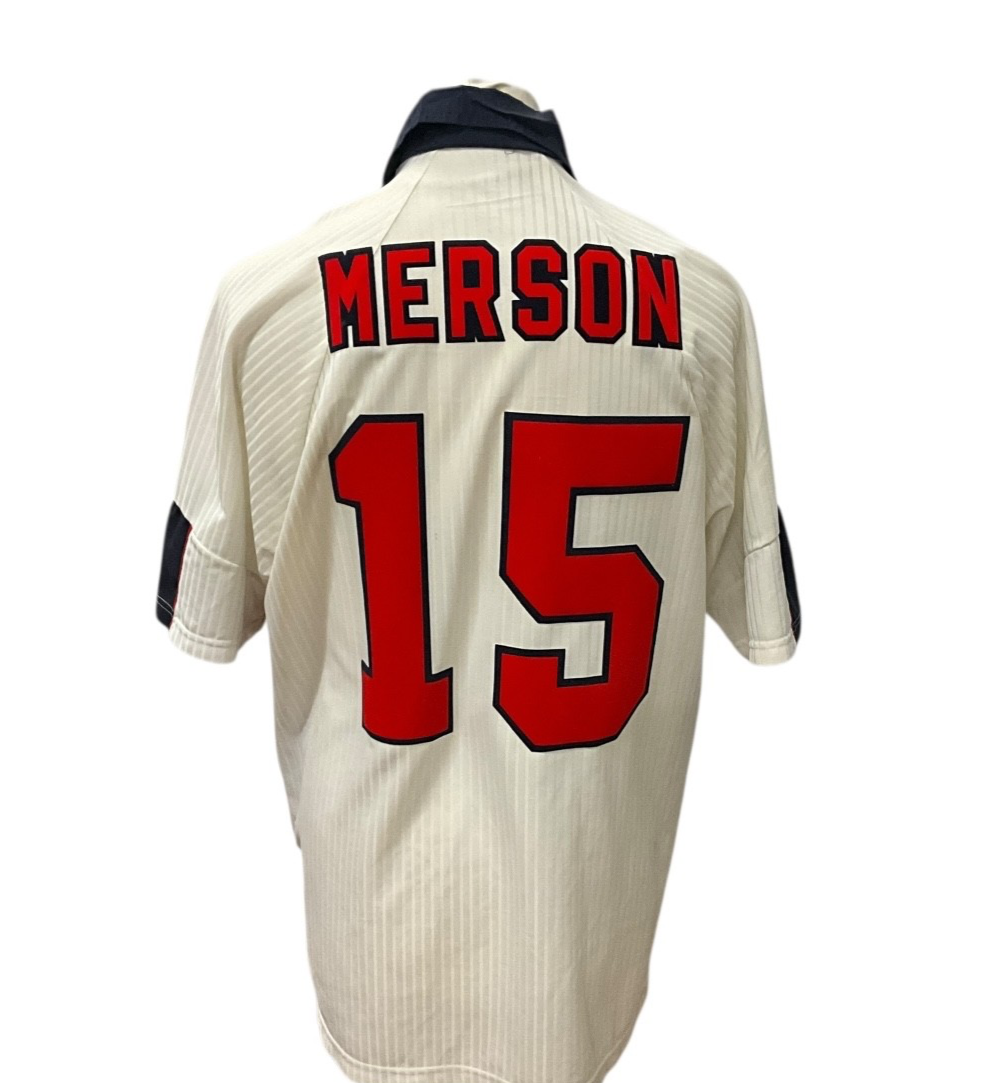 1998 England Merson World Cup Football Shirt Adults XL Jersey | eBay