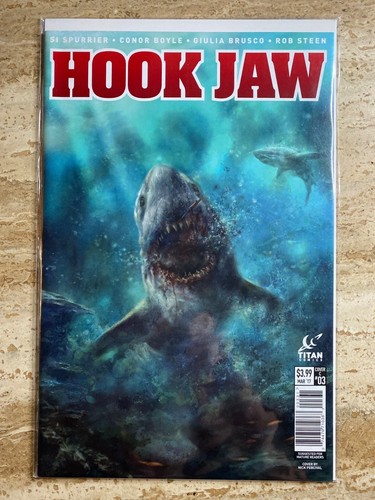 Hook Jaw Comic Book #3 Titan Si Spurrier Conor Boyle Giulia Brusco Rob ...