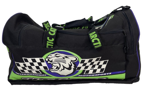 Arctic Cat Large Snowmobile Duffle Bag Velvet Helmet Pocket | eBay