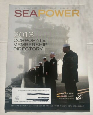 Sea Power Magazine - Navy League of the United States June 2013 | eBay