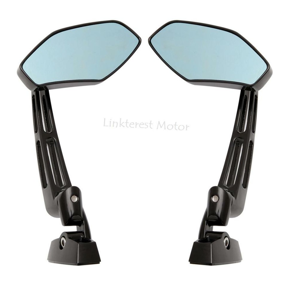 Racing Rearview Side Mirrors For Yamaha YZF R1 R6 R6S 1000 600 SUZUKI ...