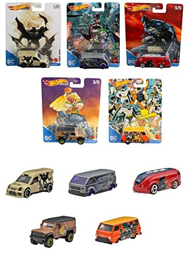 Hot Wheels Pop Culture Assortment Batman x 12P in box mini car figure ...