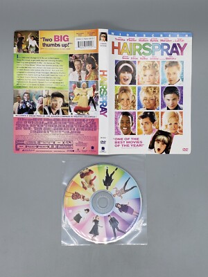 Hairspray (DVD, 2007, Widescreen) No Case No Tracking | eBay