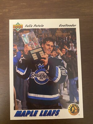 1991-92 Upper Deck #460 Felix Potvin STAR ROOKIE | eBay