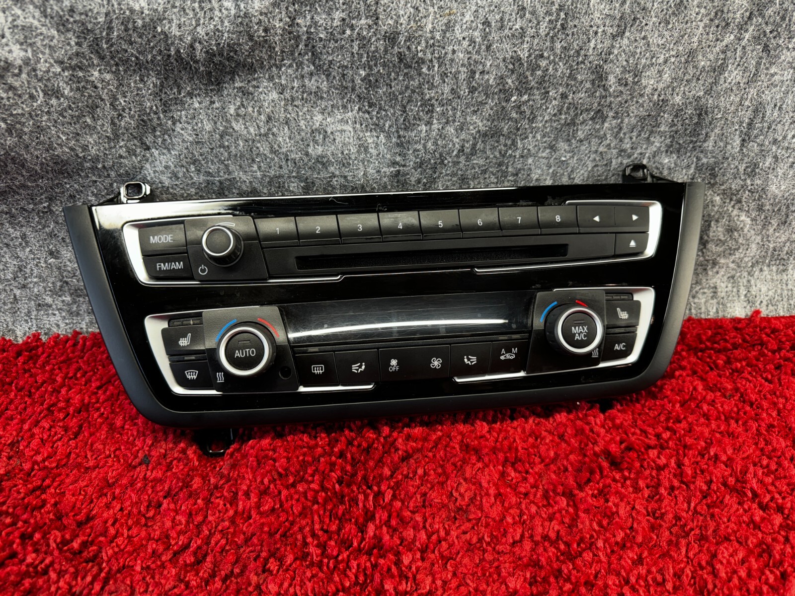 BMW 16-21 F30 F32 F36 AIR AC HEAT CLIMATE SWITCH CONTROL UNIT PANEL OEM ...