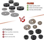 USA SHEET METAL DIMPLE DIE SET FOR HARBOR FREIGHT HYDRAULIC PUNCH ...