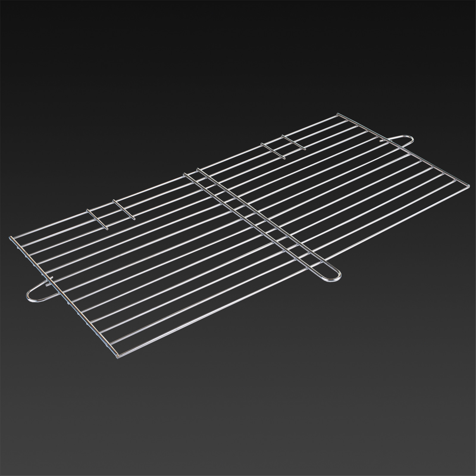 Large Rectangular BBQ Barbecue Steel Charcoal Grill Outdoor Patio ...