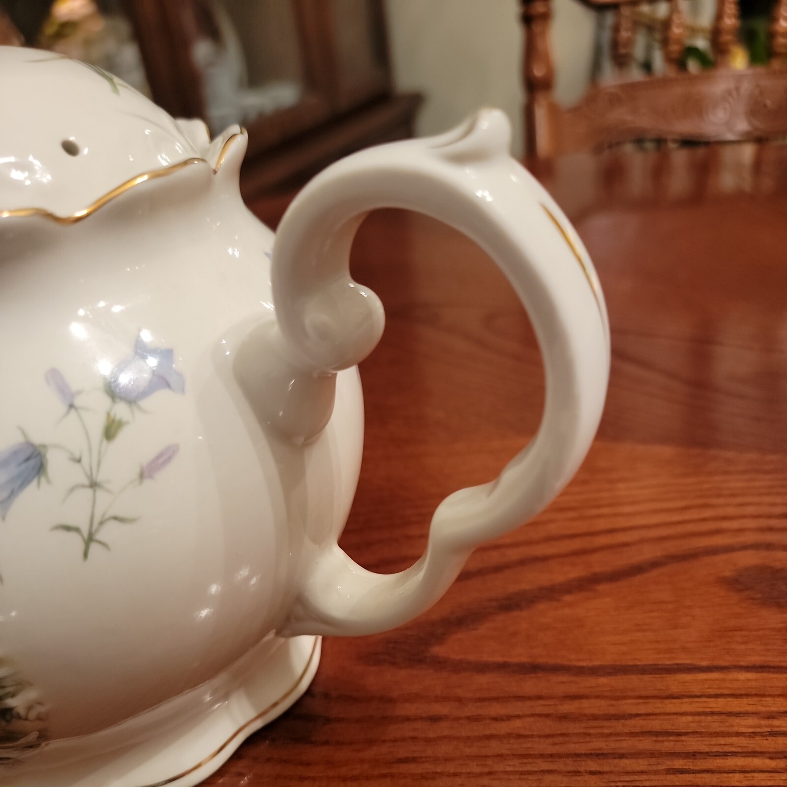 Rare Vintage Crown Dorset Lady In Yellow Spring Teapot Staffordshire ...