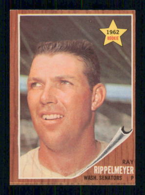 1962 TOPPS BASEBALL # 271 RAY RIPPELMEYER J9849 | eBay