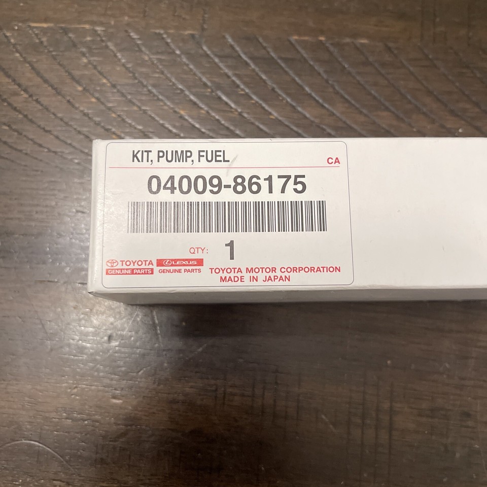 GENUINE TOYOTA FUEL PUMP ONLY 04009-86175 | eBay