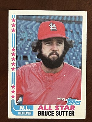 1982 Topps Baseball #347 Bruce Sutter AS St. Louis Cardinals | eBay