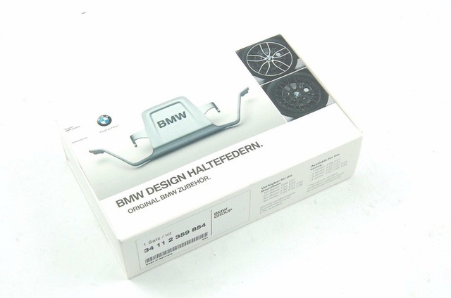 BMW 1 F21 Brake Pad Retaining Clips Set 4pcs 34112359854 Genuine for ...