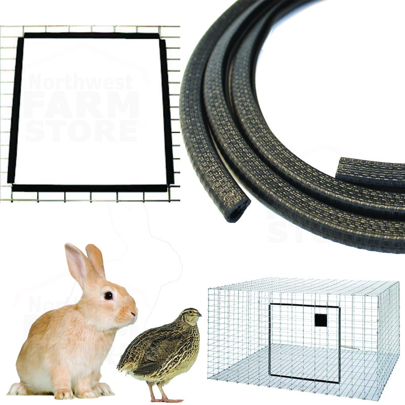 Rabbit Quails Door Trim Guards Indoor Outdoor Wire Cages 5/10/25/50 ...
