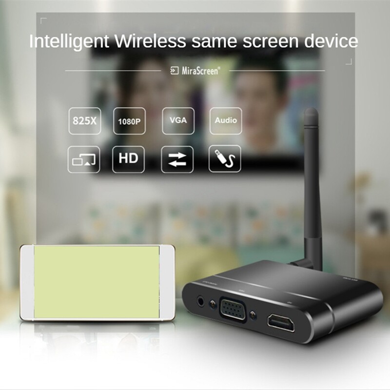 X6W Plus Miracast 4K Display Stick Adapter 3 in 1 VGA AV 1080P Same6839 ...