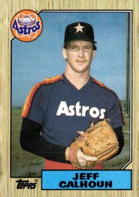 1987 Topps #282 Jeff Calhoun | eBay
