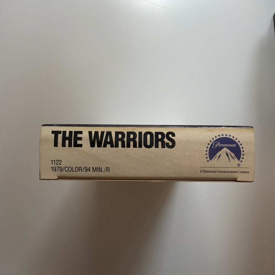 THE WARRIORS VHS Paramount Home Video Original 1st Edition 1979 ...