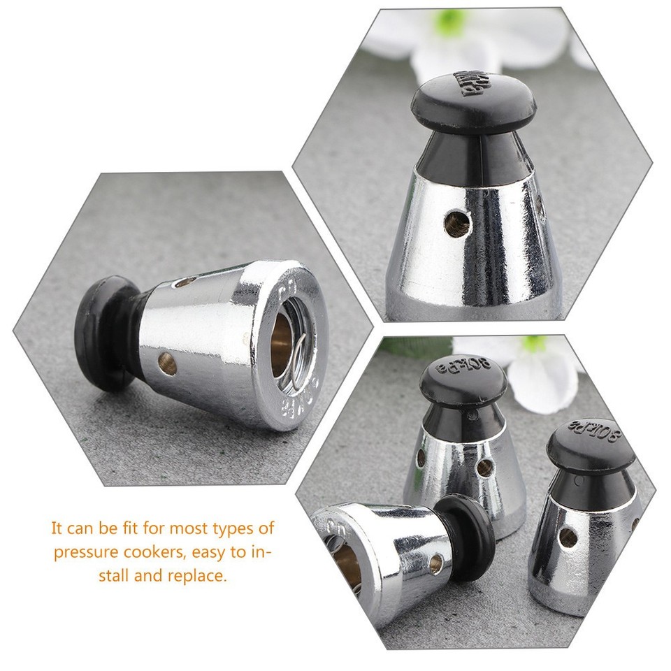 4 Pcs Safety Valve Pressure Cooker Replacement Parts Relief Jigger ...
