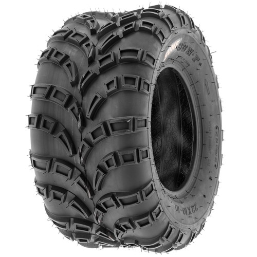SunF 23x7-10 Front & 23x10-10 Rear ATV UTV Tires All Terrain 6 PR A028 ...