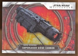 2018 Star Wars Masterwork Super Weapons #SW7 Superlaser Siege Cannon | eBay