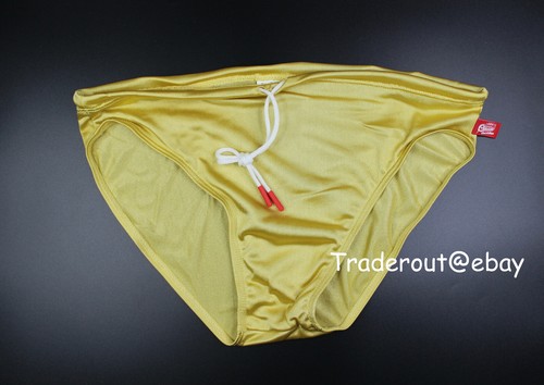 AussieBum Mens gold Original Classic 2.5 Swim bikini Brief Swimwear S M ...