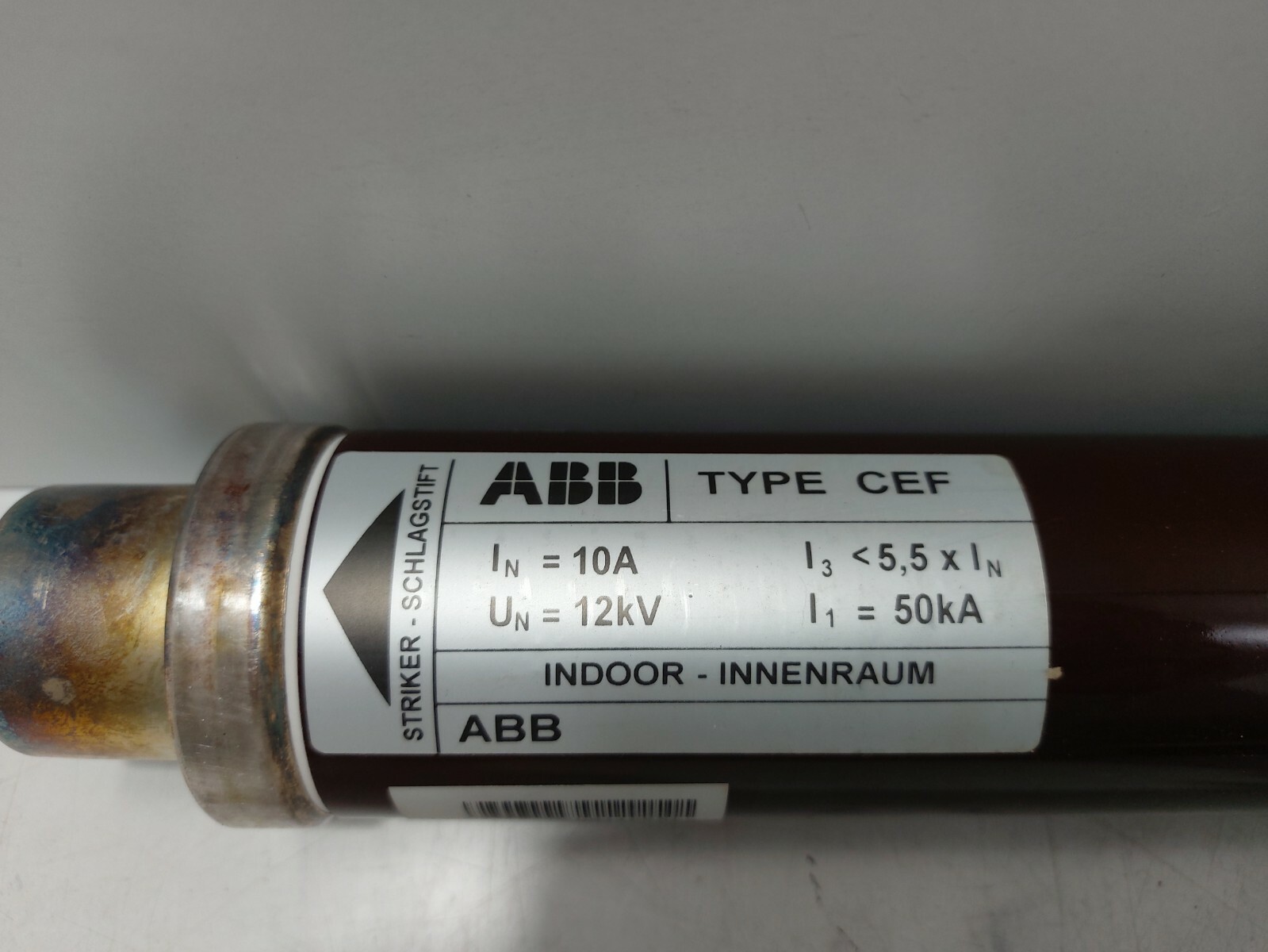 ABB NHPL052723R1 TYPE CEF 12KV 10A FUSE | eBay