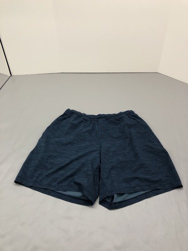 Lululemon Sweat Shorts Lined Shorts Medium Blue 7” Inseam Dri Fit ...
