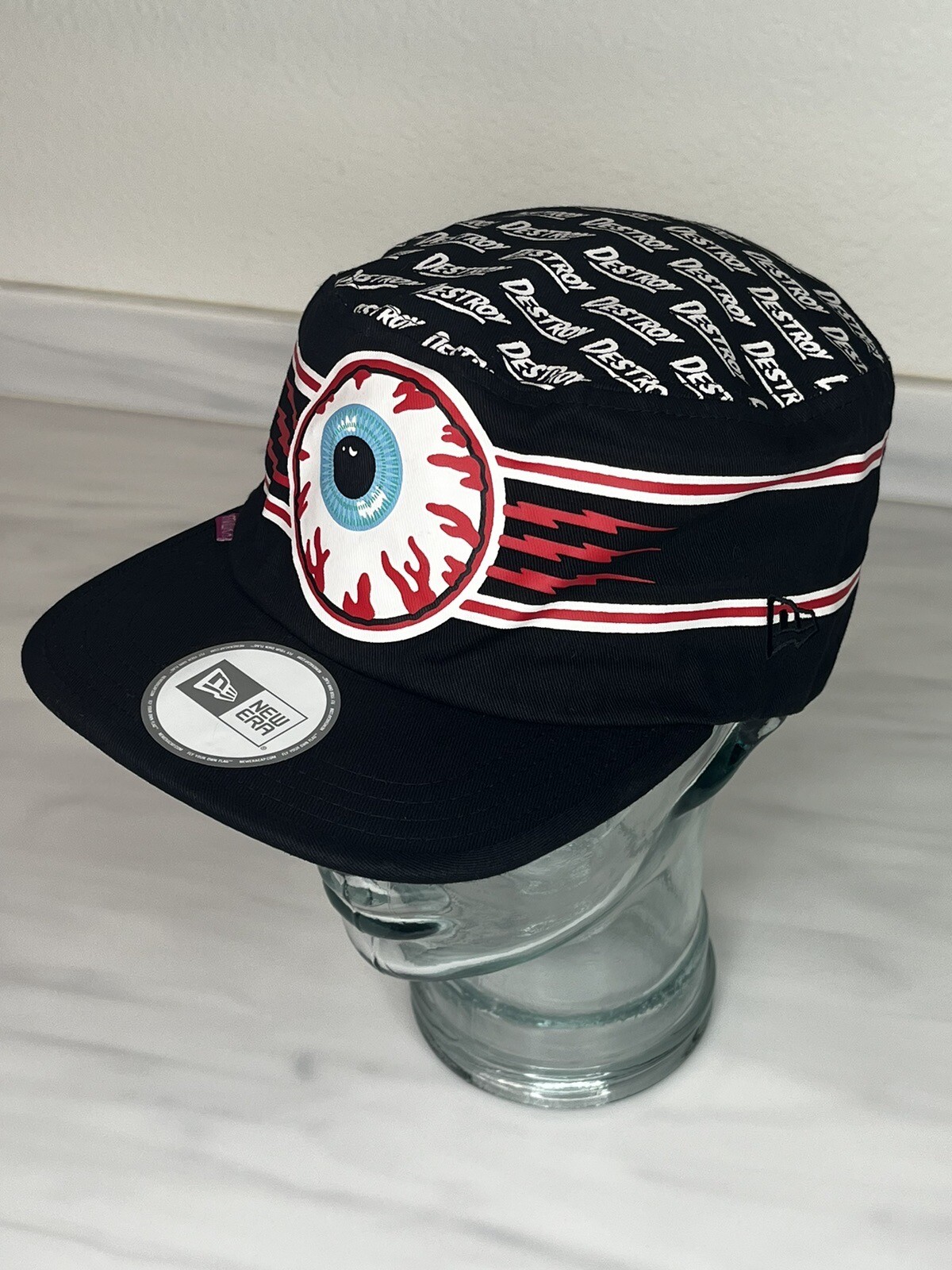 Rare New Era Fitted Mishka Keep Watch K.W. Destroy Pa… - Gem