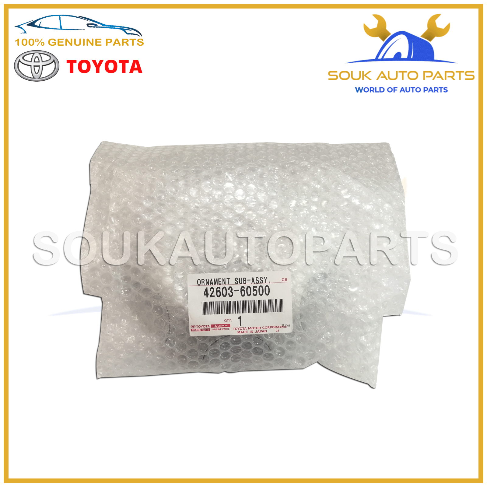 42603-60500 Genuine Toyota WHEEL HUB ORNAMENT, 4260360500 OEM | eBay