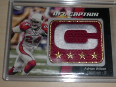 2012 Topps Football NFL Captains Patch Cards **Complete your sets** | eBay