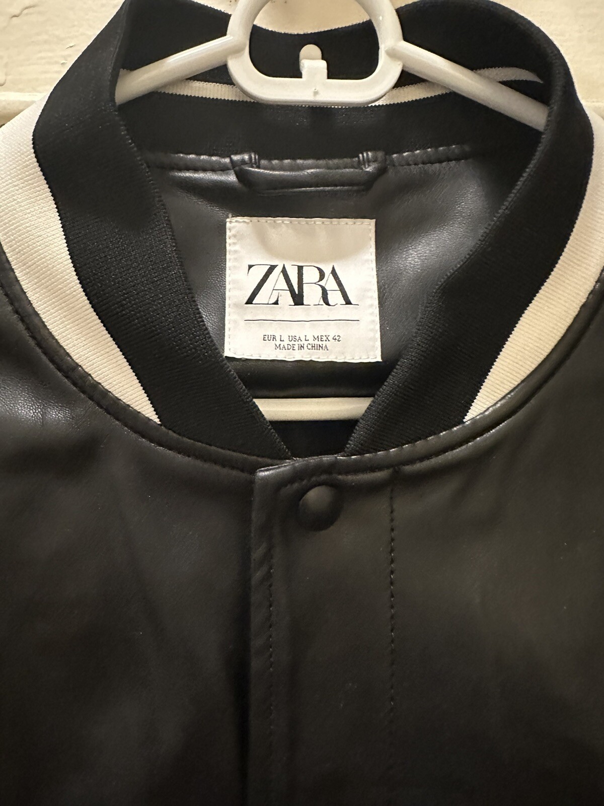 Zara Varsity Bomber Jacket Shoulder Stripe - Gem
