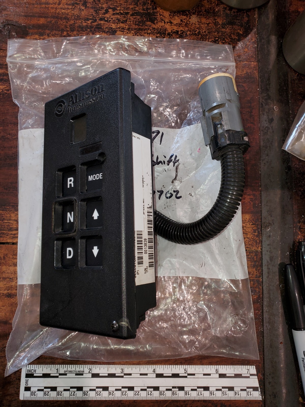 Allison Transmission Shift Pad 29538373 Push Button Shifter for sale ...