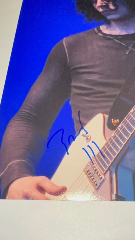 Jack White Signed THE WHITE STRIPES 11x14 Photo Beckett BAS COA | eBay