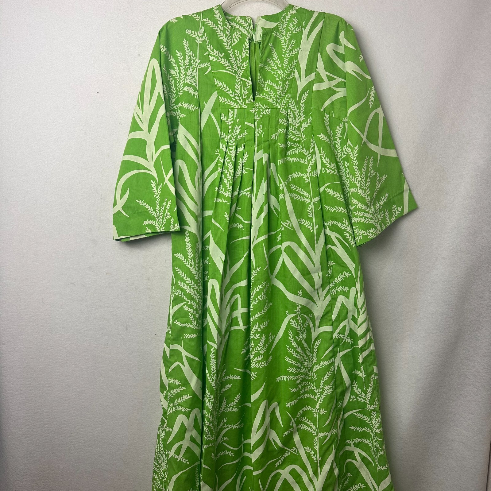 Vtg 60s Ruth Clarage Kaftan Dress size M Lounge house… - Gem