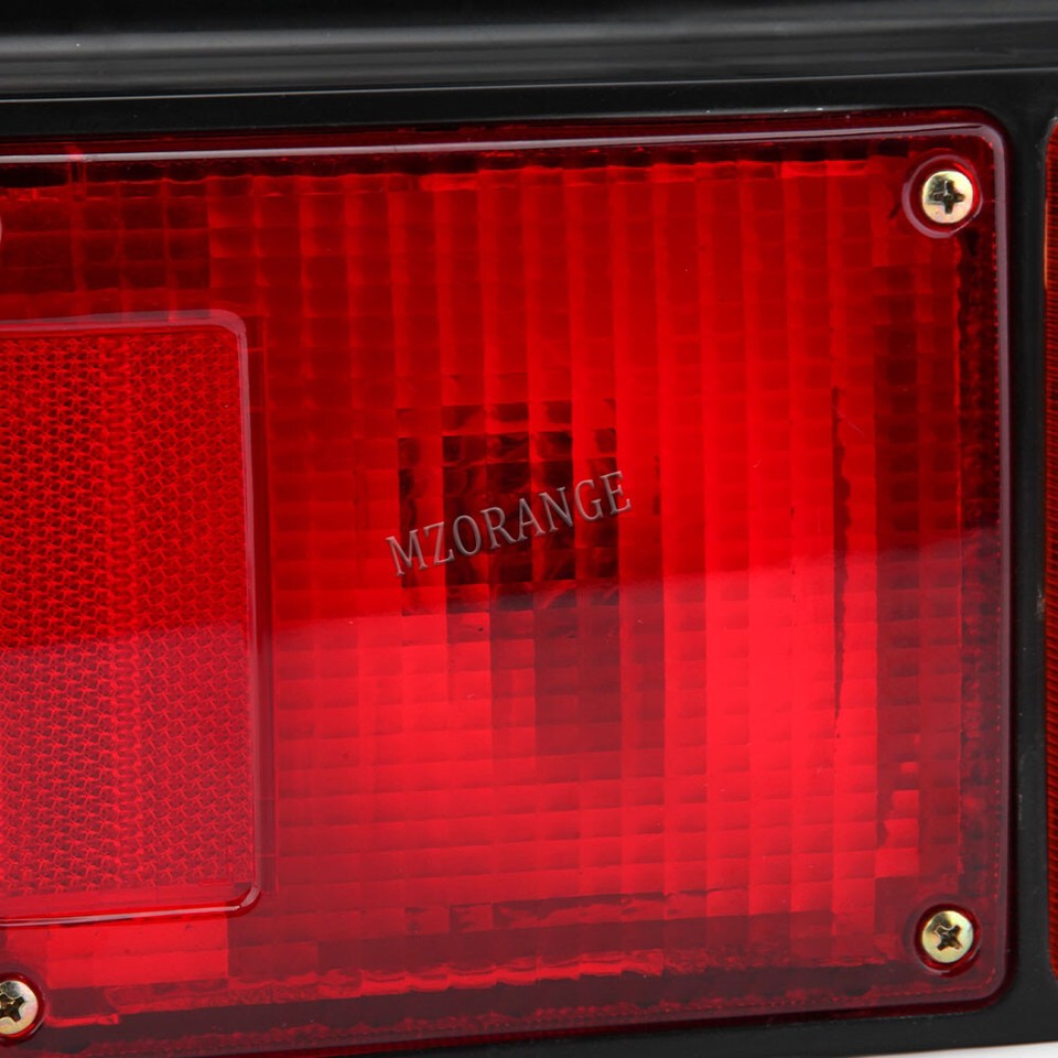 Pair Tail Light Brake Rear Lamp For Isuzu NPR NQR NRR FSR FRR 1987-2019 ...