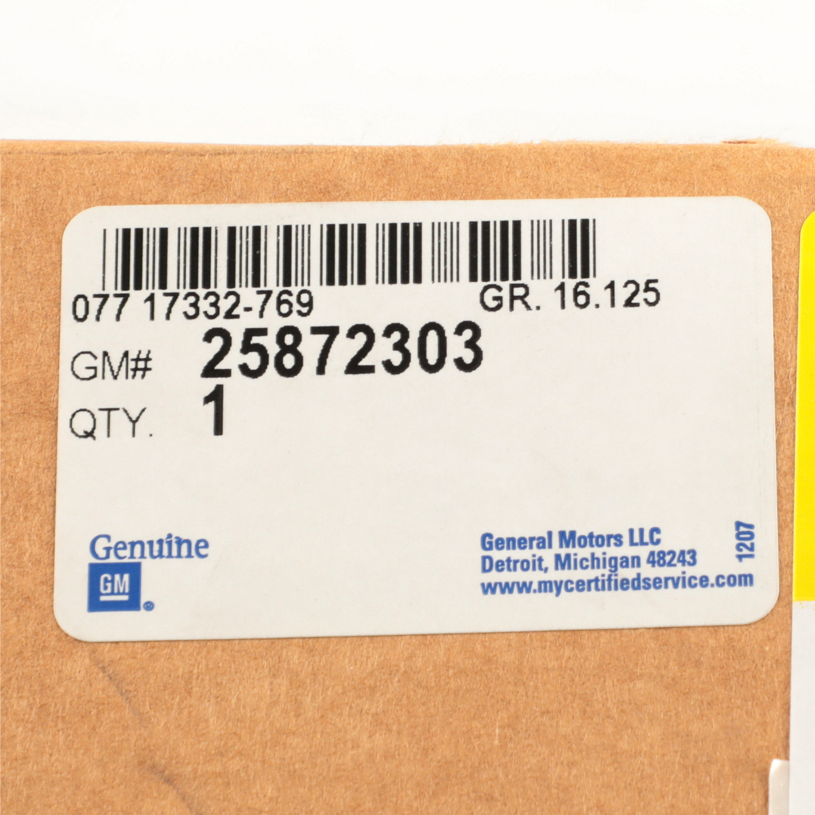 OEM NEW 2007-14 GM Cadillac Chevrolet GMC Air Inlet Grille Center Panel ...