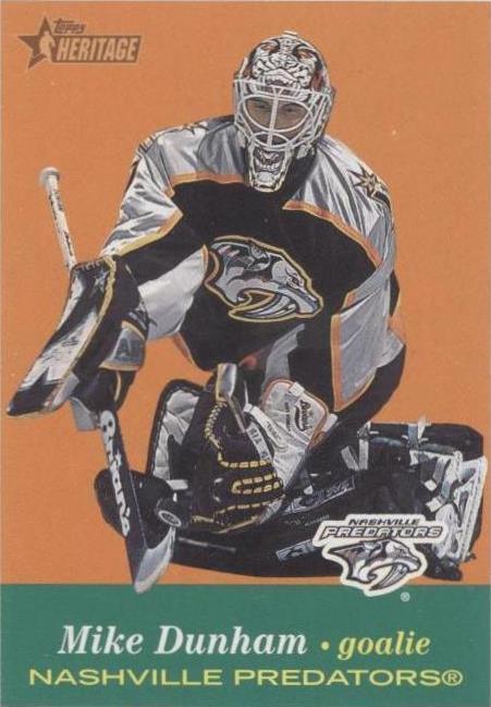 2001-02 Topps Heritage - Mike Dunham #71 for sale online | eBay