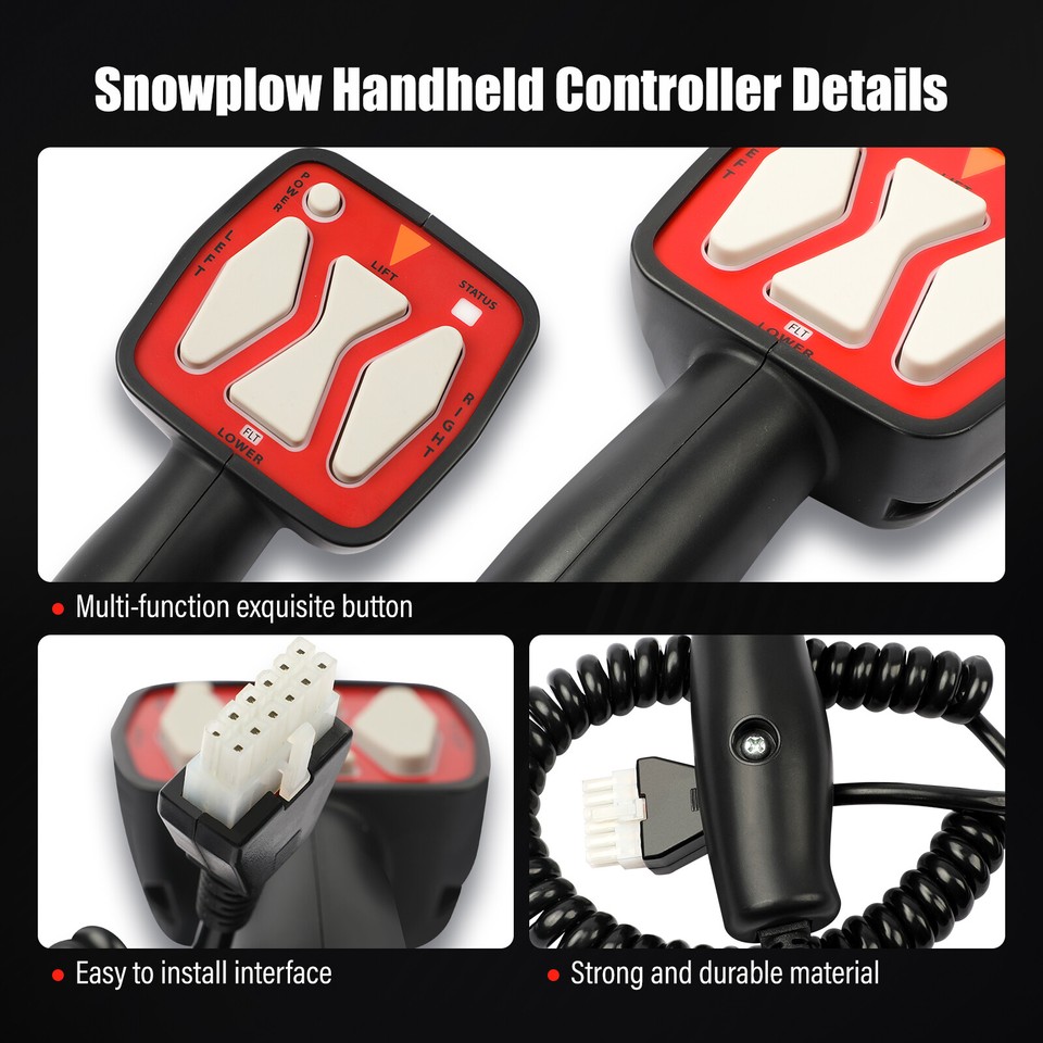 Hand Held Controller For Western 56462 Fisher 9400 8292 Straight Blade ...