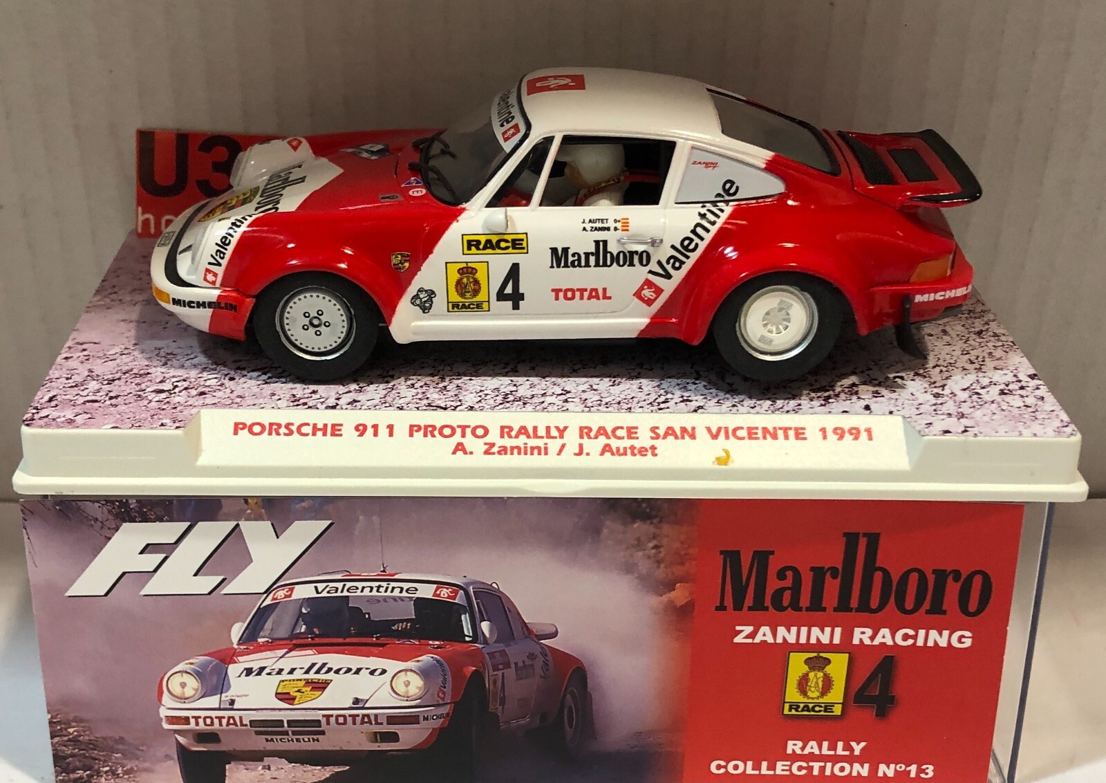 FLY E2054 Porsche 911 Proto #4 Rally Race San Vicente '91 A. Zanini - J ...