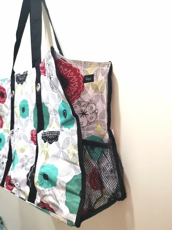 Thirty One Super Organizing Zip Top Utility Beach tote bag 31 gift More ...